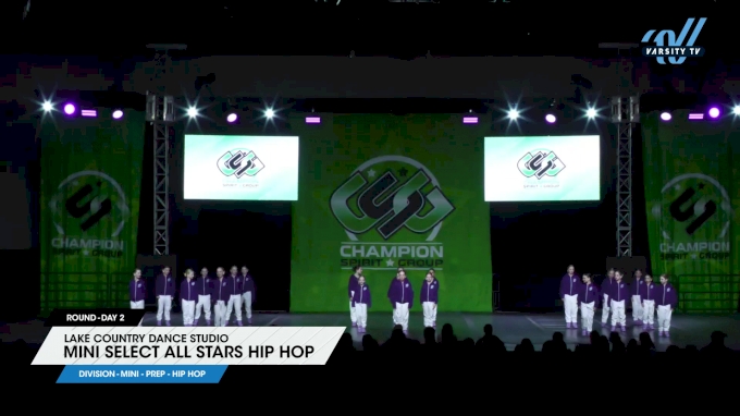Lake Country Dance Studio - Mini Select All Stars Hip Hop [2025 Mini - Prep - Hip Hop Day 2 ...