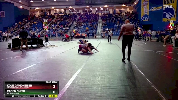 113 lbs Champ. Round 3 - Kole Davidheiser, Faith Christian Academy vs ...
