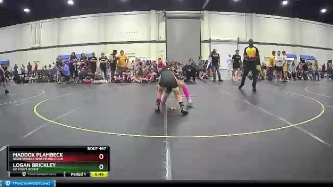 70 lbs Round 3 - Maddox Plambeck, BEASTWORKS WRESTLING CLUB vs Logan ...