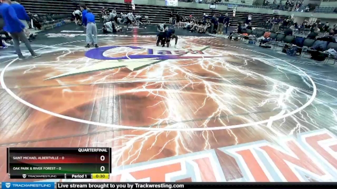 132 lbs Quarterfinals (8 Team) - Landon Robideau, Saint Michael ...