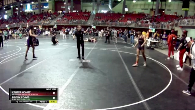 125 lbs Cons. Round 1 - Brooks Davis, Blair Wrestling Club vs Carter ...