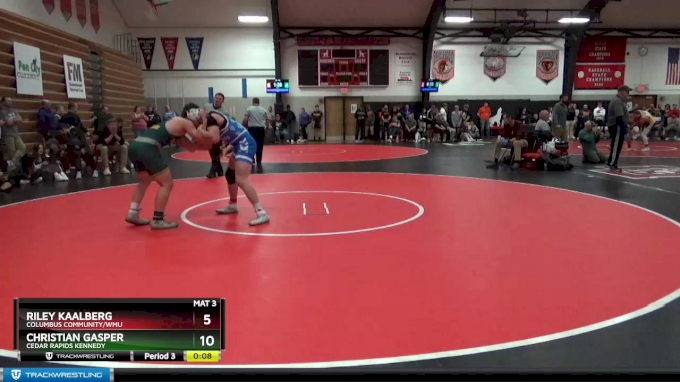182 lbs Round 2 - CJ Walrath, Notre Dame, Burlington vs Braylon ...