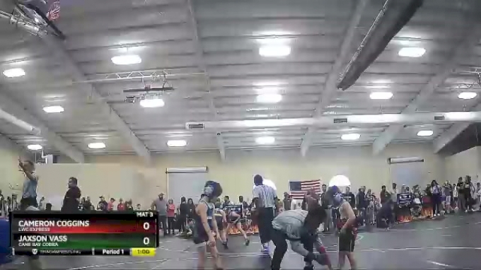 53 lbs Round 5 - Cameron Coggins, LWC Express vs Jaxson Vass, Cane Bay ...