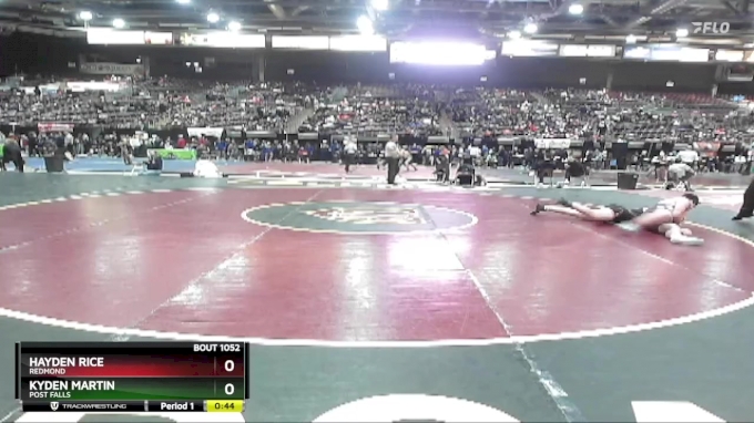 220 lbs Cons. Round 2 - Hayden Rice, Redmond vs Kyden Martin, Post Falls