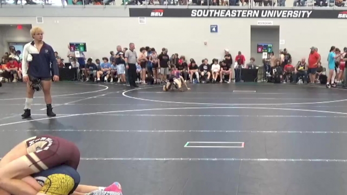 98 lbs Round 4 (6 Team) - Gavin Fisher, Applied Pressure X Kame vs Evan ...