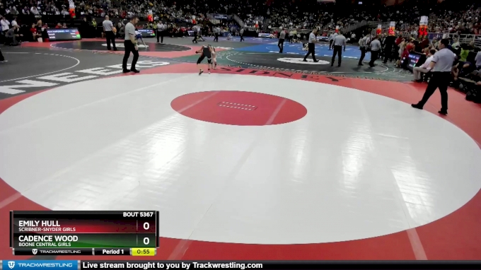 5th Place Match - Cadence Wood, Boone Central Girls vs Emily Hull ...