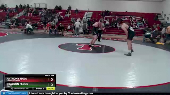 220 lbs Cons. Semi - Braydon Flood, Zillah vs Anthony Nava, Toppenish Boys