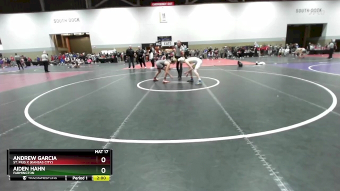 126 lbs Champ. Round 3 - Aiden Hahn, Farmington vs Andrew Garcia, St ...