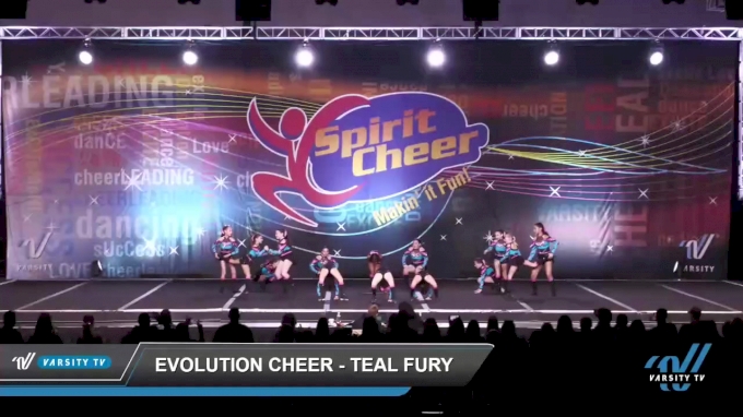 Evolution Cheer - Teal Fury [2023 L1 Youth - D2 - Small 01/07/2023 ...