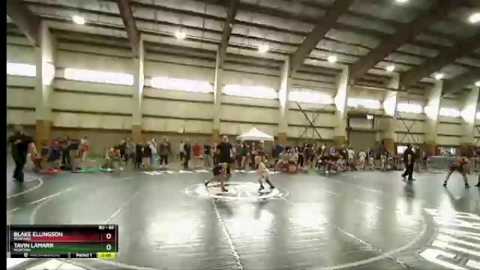 66 lbs Round 3 - Blake Ellingson, Montana vs Tavin Lamarr, Montana