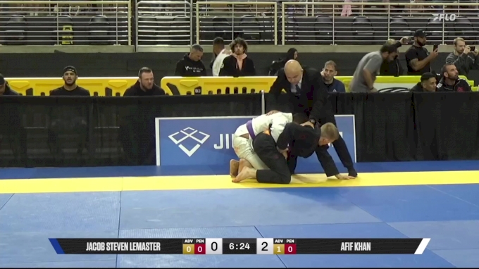 Afif Khan vs Jacob Steven Lemaster 2025 Pan Jiu Jitsu IBJJF Championship