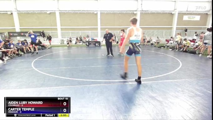 175 lbs 2nd Place Match (8 Team) - Aiden Luby Howard, Colorado vs ...