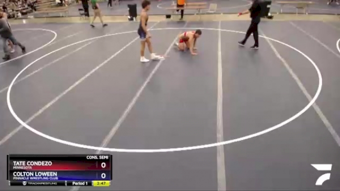 160 lbs Cons. Semi - Tate Condezo, Minnesota vs Colton Loween, Pinnacle ...