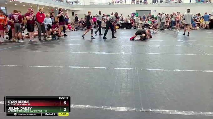 175 lbs Round 2 (4 Team) - Ryan Beirne, Cozart Trained vs Julian Dailey ...