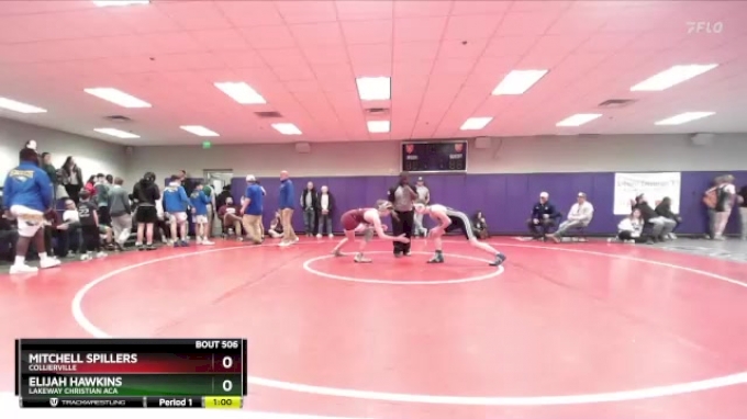 150 lbs Cons. Round 3 - Mitchell Spillers, Collierville vs Elijah ...