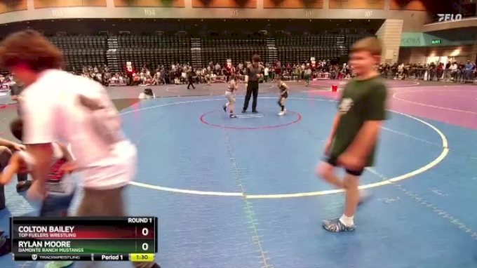 59-60 lbs Round 1 - Colton Bailey, Top Fuelers Wrestling vs Rylan Moore ...