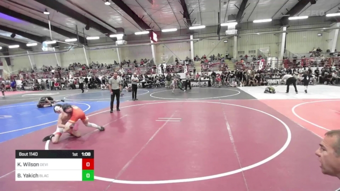 102 lbs Semifinal - Kaden Wilson, Devils Wrestling vs Brayden Yakich ...