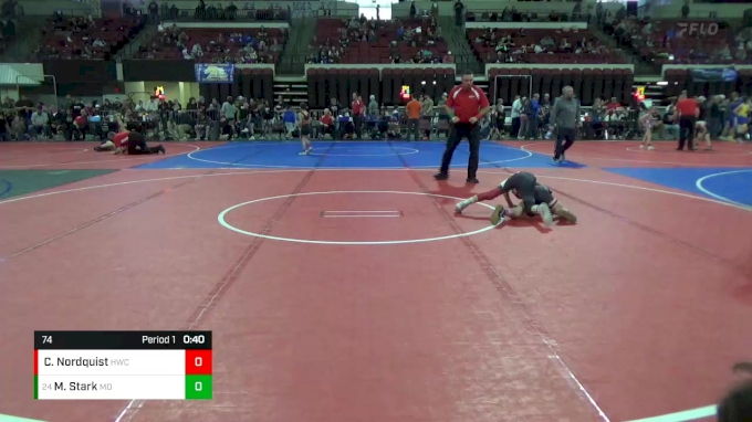 74 lbs 3rd Place Match - Mason Stark, Montana Disciples vs Colin ...