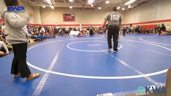 100 lbs Rr Rnd 1 - Kamdyn Smith, F-5 Grappling vs Tracker Smith, Salina ...