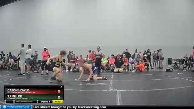 180 lbs Round 3 (4 Team) - Cason Howle, Southern Wolves Blue vs TJ ...