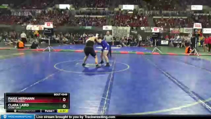 Cons. Round 2 - Paige Hermann, Flathead Girls vs Clara Laird, Havre Girls
