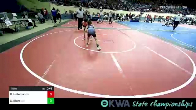 75 lbs Consi Of 8 #1 - Randy Hotema, Morris Wrestling Association vs ...