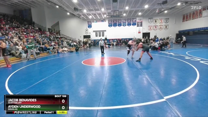 215 lbs Champ. Round 1 - Ayden Underwood, Douglas vs Jacob Benavides ...