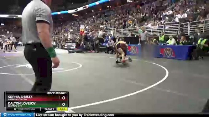 Champ. Round 1 - Sophia Shultz, Raymond Central vs Dalton Lovejoy ...