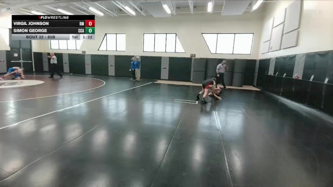 85B Champ. Round 1 - Simon George, Casper Classic Academy vs Virgil ...