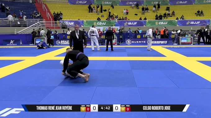 Celso Roberto Jose vs Thomas René Jean Royère 2025 Brasileiro Jiu-Jitsu ...