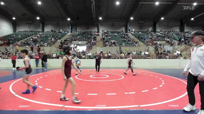 95 lbs Semifinal - Beau Abbott, Roundtree Wrestling Academy vs Brock ...