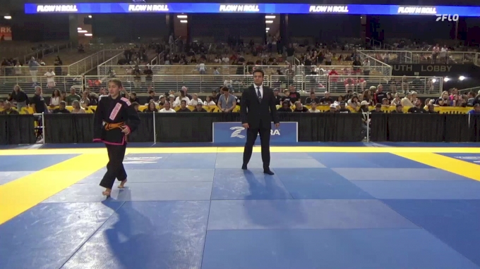 Roosevelt Mavridis vs Alana Kekoa'eonalani T. Garcia 2025 Pan Kids Jiu ...
