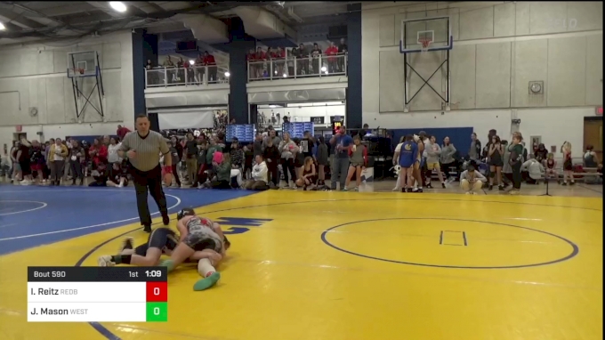 117 lbs Semifinal - Iris Reitz, Redbank Valley vs Josie Mason, West Greene