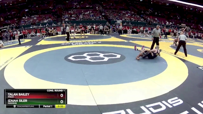D2-157 lbs Cons. Round 1 - Talan Bailey, Philo vs Izaiah Siler, Madison