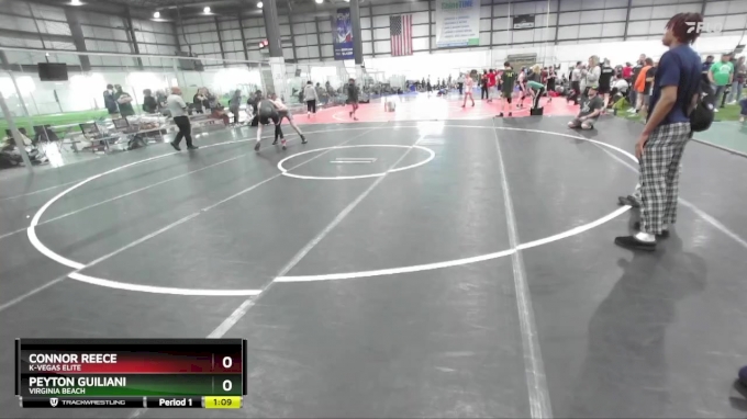 132 lbs Semifinal - Connor Reece, K-VEGAS ELITE vs Peyton Guiliani ...