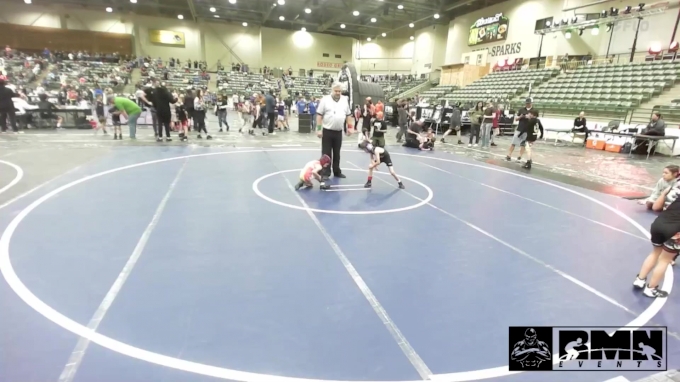 46 lbs Quarterfinal - Ismael Valdez, Klamath Basin Warriors vs Lennox ...