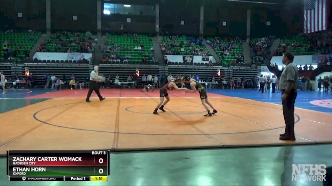 113 lbs Champ. Round 1 - Ethan Horn, Oxford vs Zachary Carter Womack ...