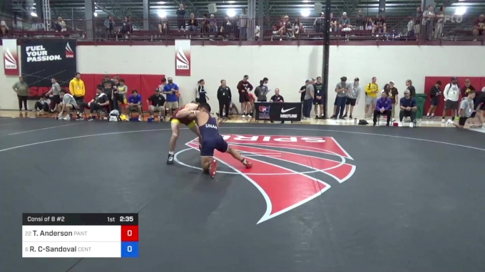 57 kg Consi Of 8 #2 - Trever Anderson, Panther Wrestling Club RTC vs ...