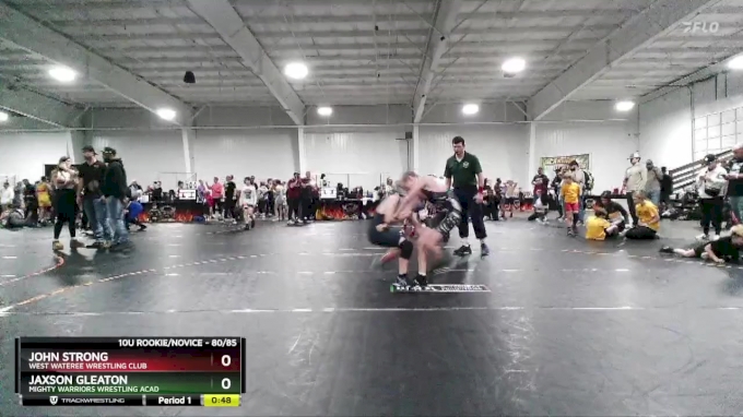 80/85 Cons. Round 1 - John Strong, West Wateree Wrestling Club vs ...