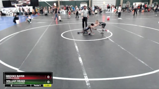67 lbs Champ. Round 1 - Brooks Bayer, Howells-Dodge vs William Drake ...