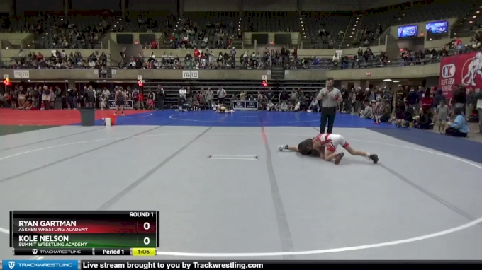 80 lbs Round 1 - Ryan Gartman, Askren Wrestling Academy vs Kole Nelson ...