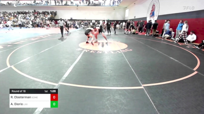 157 lbs Round Of 16 - Ryan Closterman, Somerville vs Alexander Diorio ...