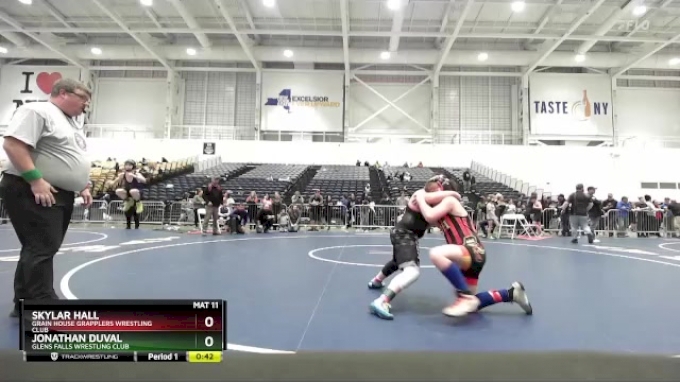 112 lbs 5th Place Match - Jonathan Duval, Glens Falls Wrestling Club vs ...
