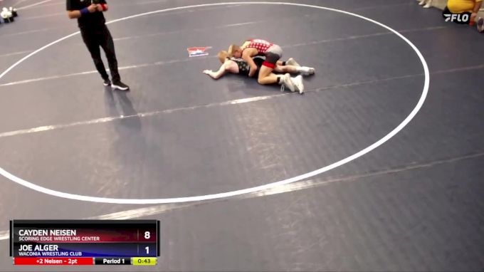 130 lbs Round 3 - Cayden Neisen, Scoring Edge Wrestling Center vs Joe ...