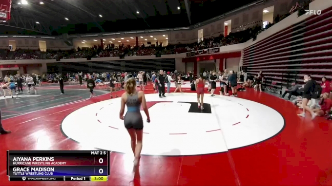 125 lbs Semifinal - Aiyana Perkins, Hurricane Wrestling Academy vs ...
