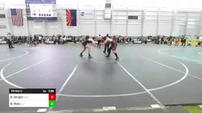 190 lbs Rr Rnd 3 - Beau Wright, Gem City Grapplers vs Brock Rios, Elite ...