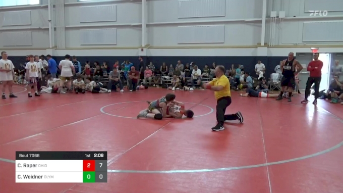 85 lbs Final - Carson Raper, Ohio Gold 14K vs Cody Weidner, Olympia ...