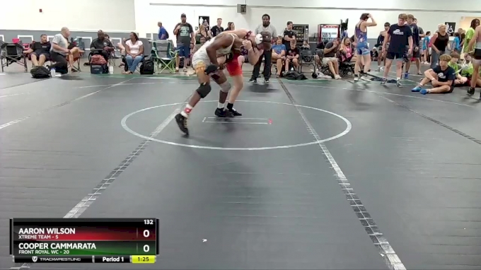 132 lbs Round 5 (8 Team) - Cooper Cammarata, Front Royal WC vs Aaron ...