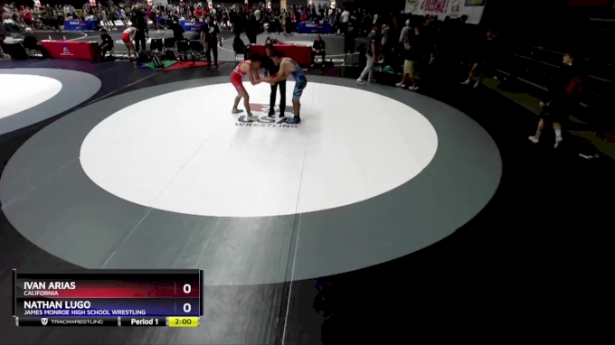 138 lbs Champ. Round 1 - Ivan Arias, California vs Nathan Lugo, James ...