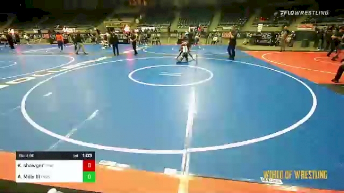 101 lbs Semifinal - Kane Shawger, Spatola Wrestling vs Antonio Mills ...